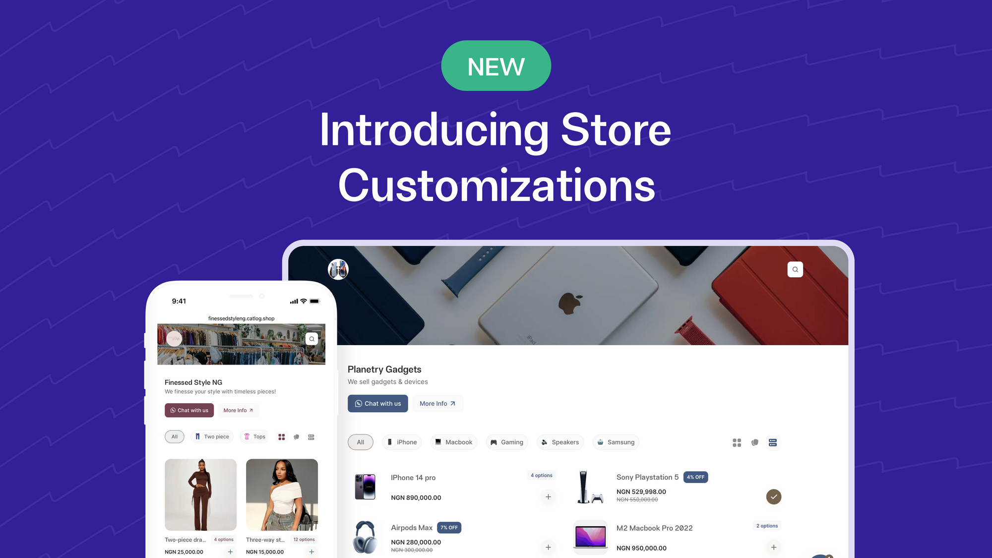 Introducing Store Customizations 🎉